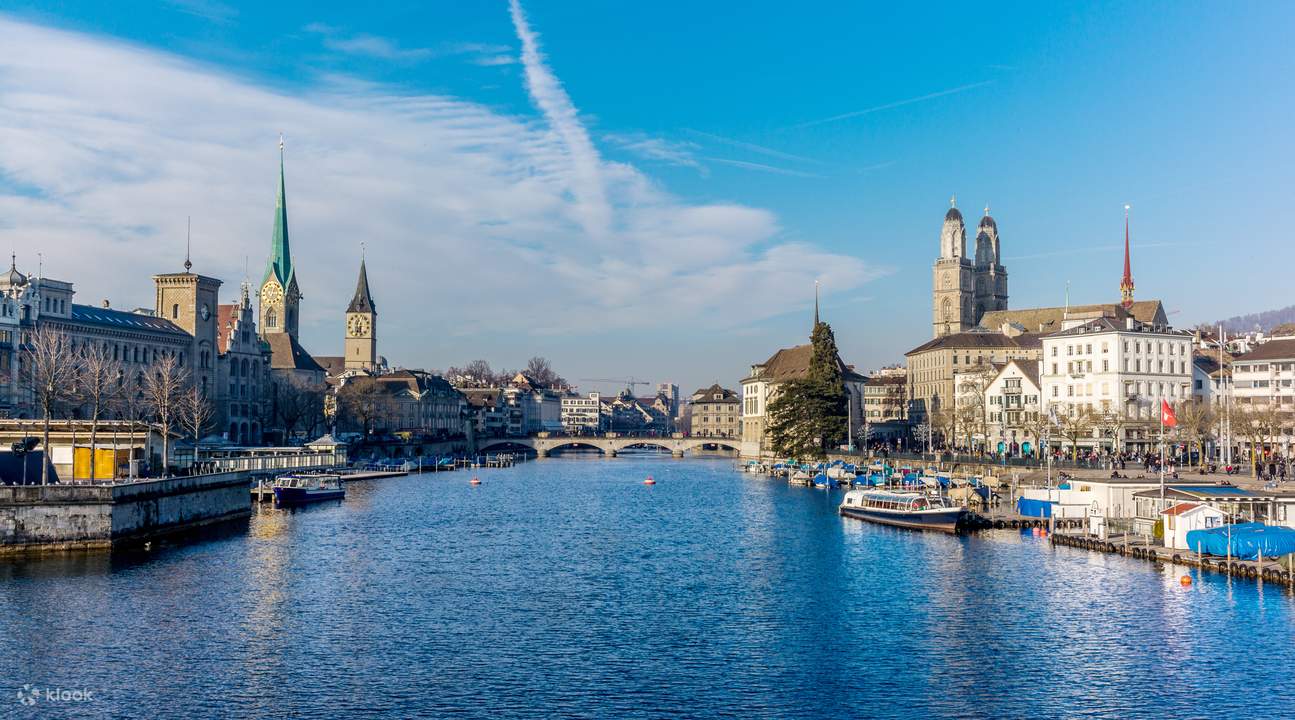 Day Tour to Rhine Falls and Zurich City with Cogwheel Train Ride - Klook